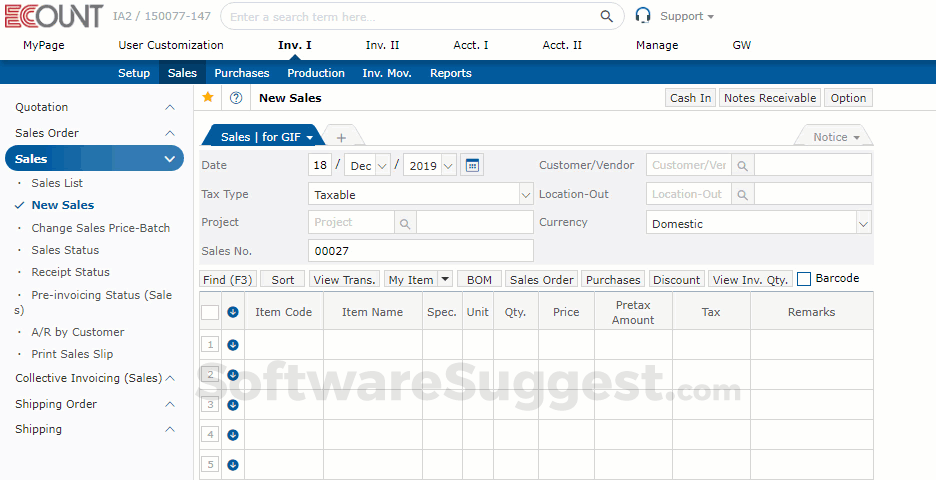 Ecount ERP - Pricing, Features, and Details in 2026